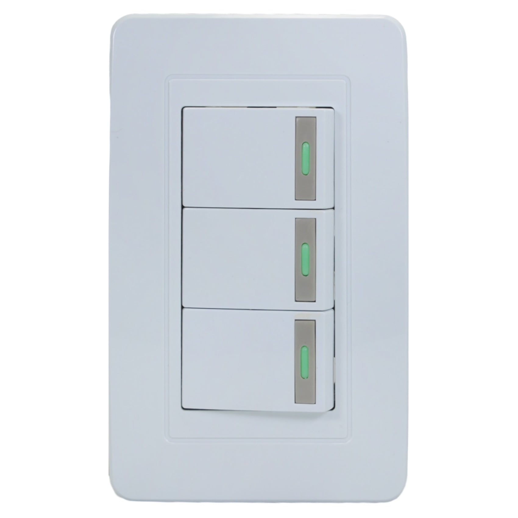 Placa Pinmarkt Capri 3 apagadores escalera - La nueva eléctrica