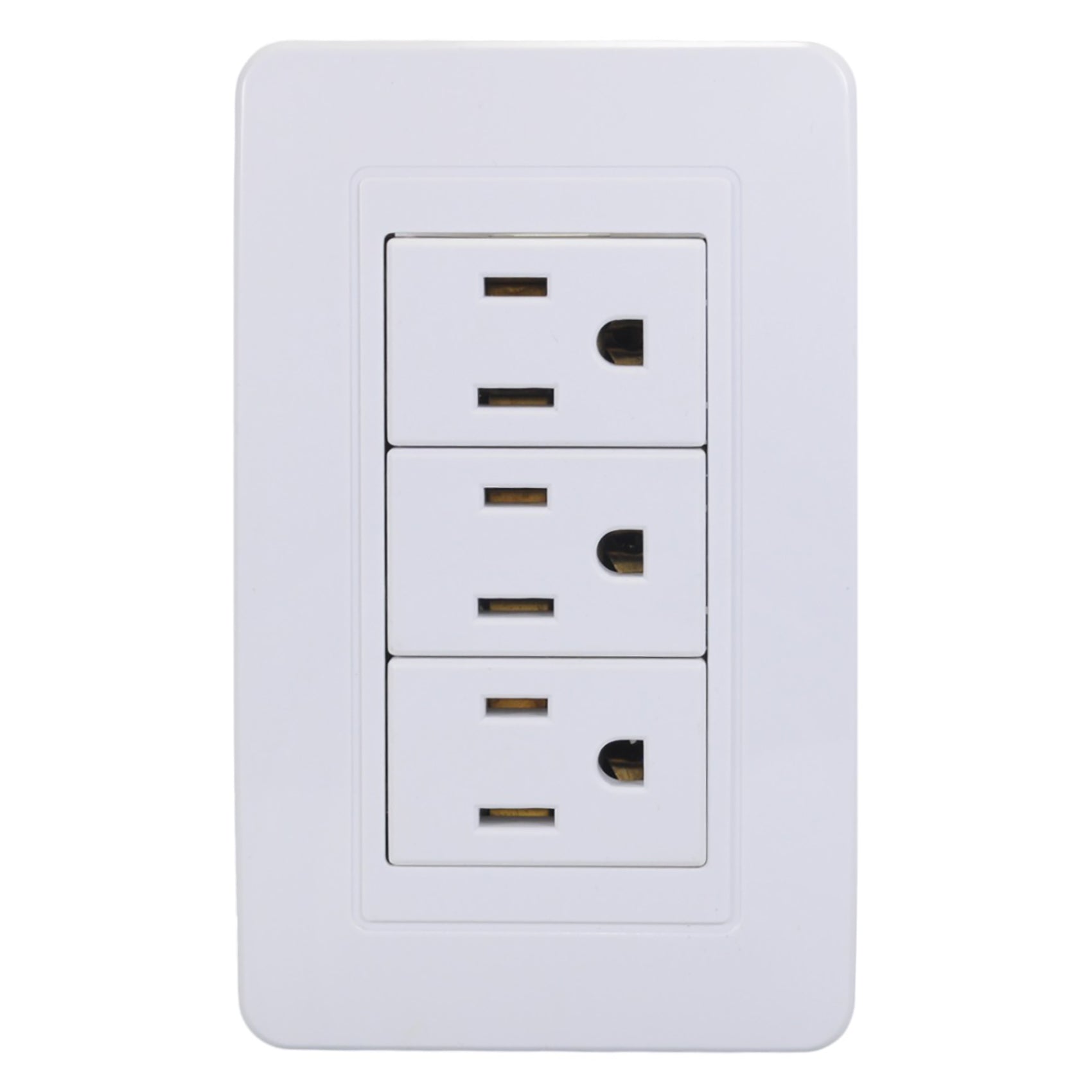 Placa Pinmarkt Capri contacto triple - La nueva eléctrica