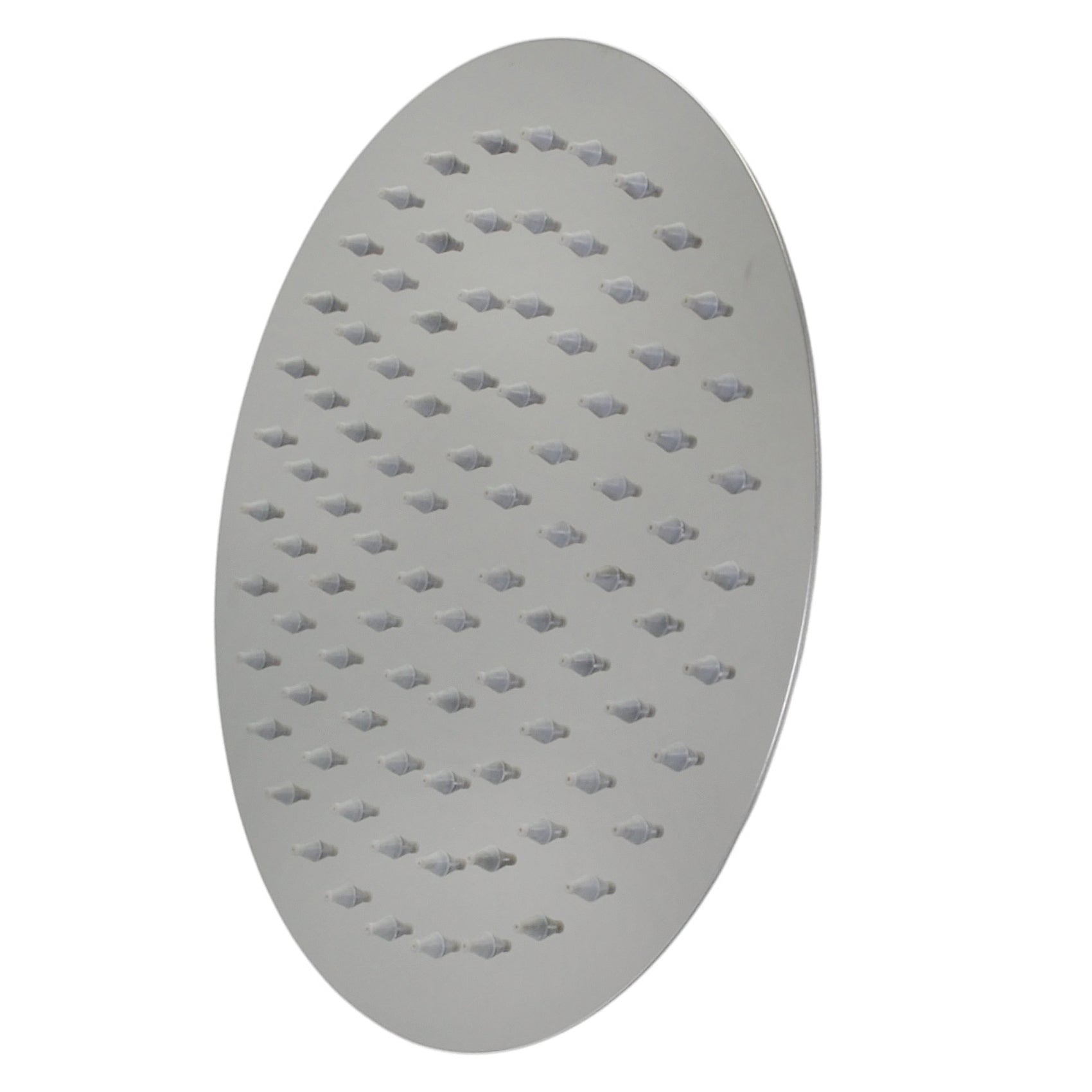 Regadera Adir red. 8" extra plana acero inox B y alta P. - La nueva el
