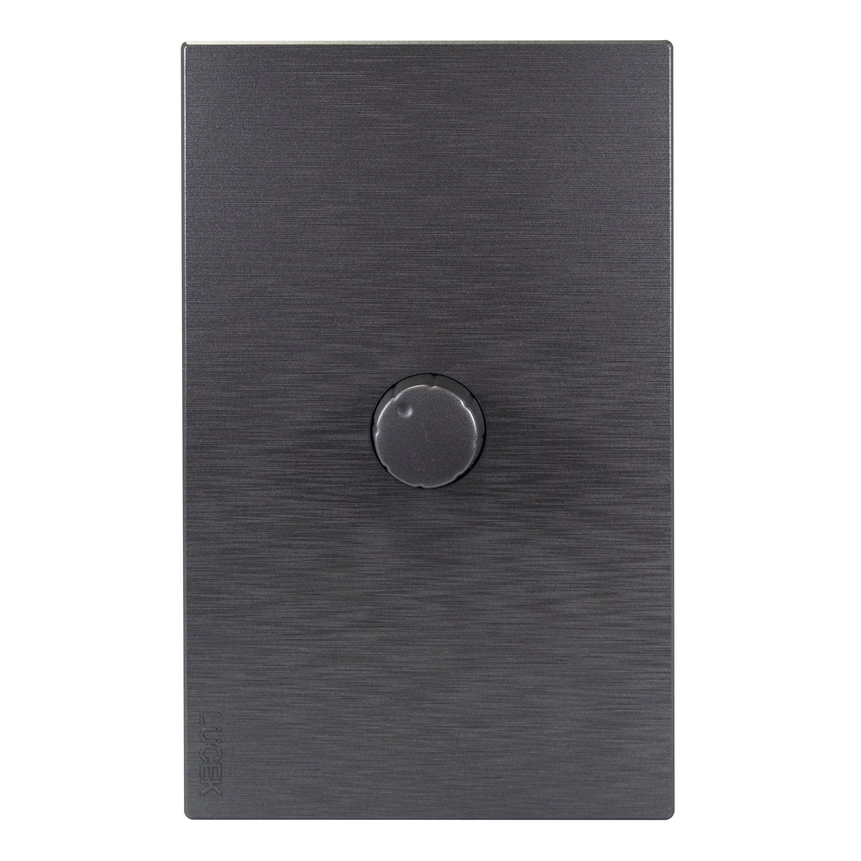 Placa Lucek Flat dimmer plata - La nueva eléctrica