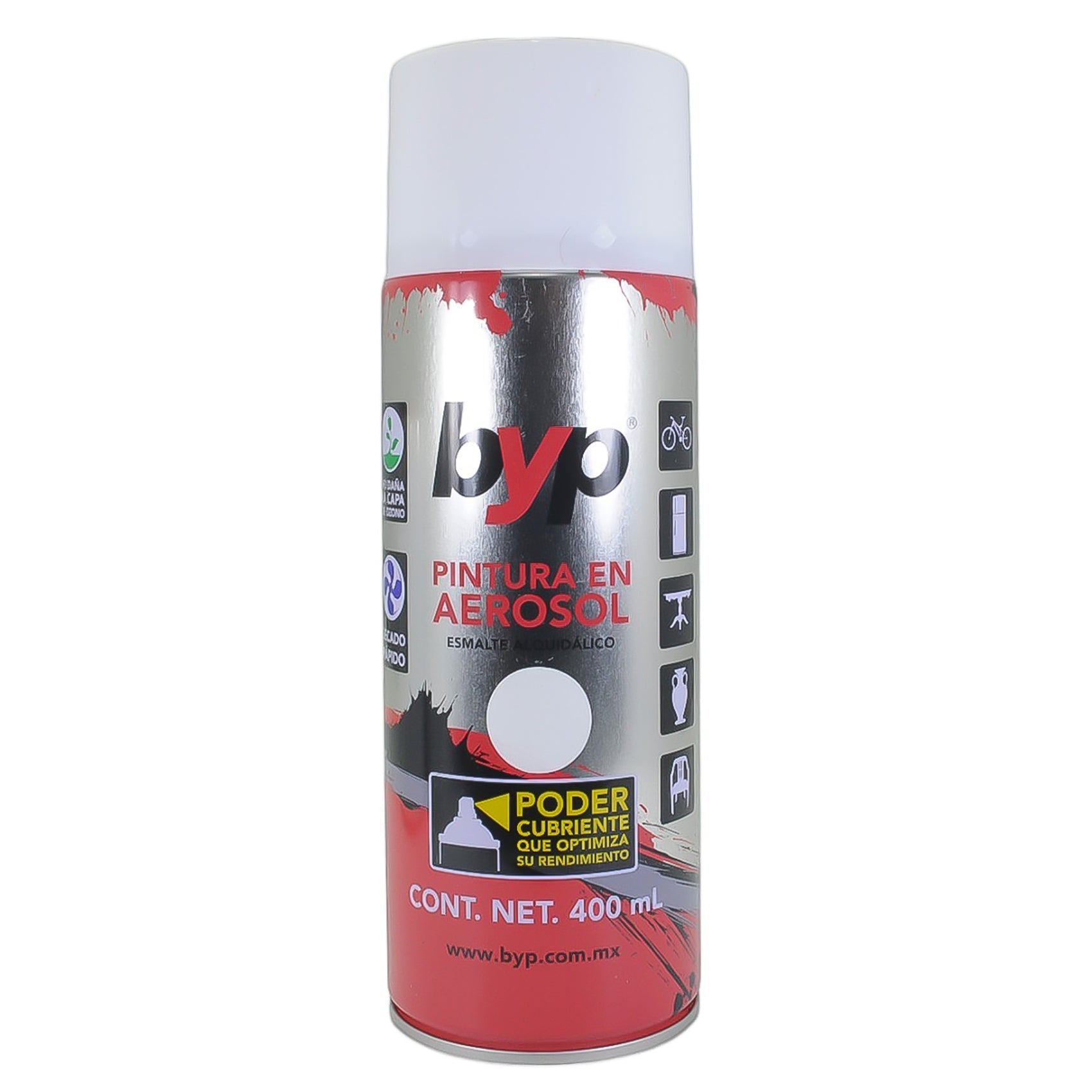 Aerosol BYP blanco mate - La nueva eléctrica