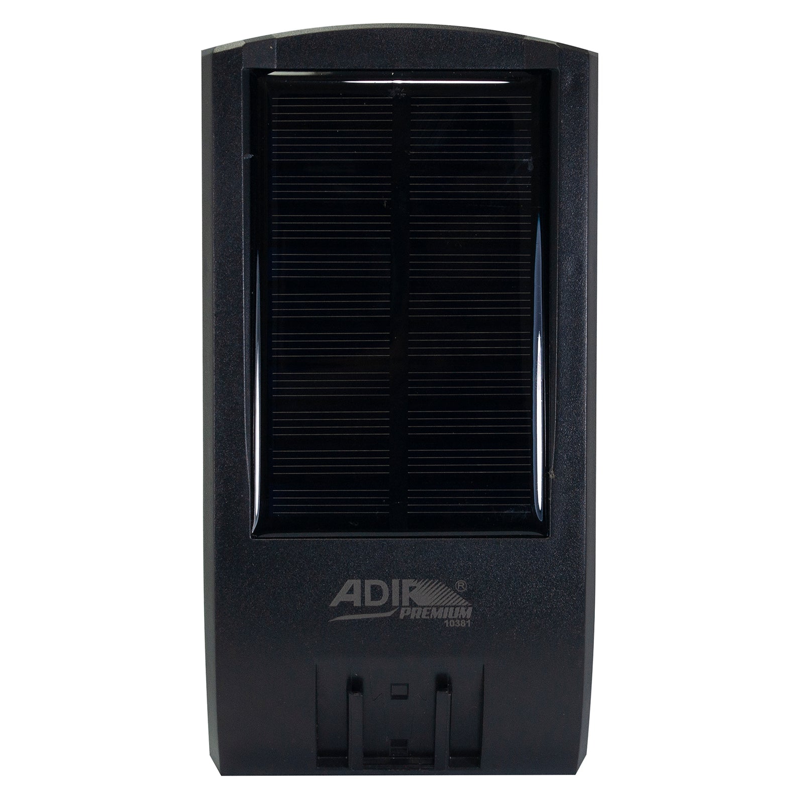Arbotante Adir LED solar para jardín con brazo y sensor - La nueva elé