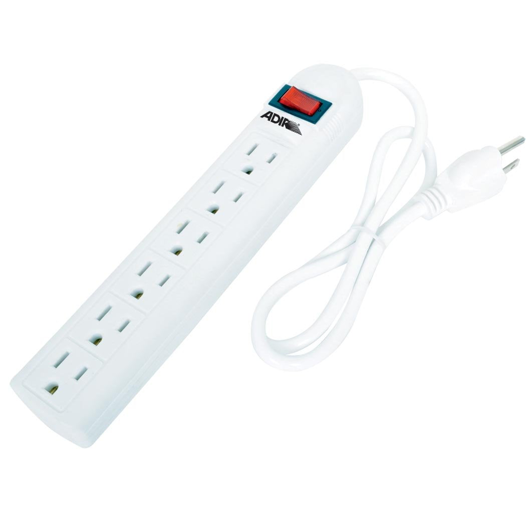 Multicontacto Adir 6 contactos uso rudo - La nueva eléctrica