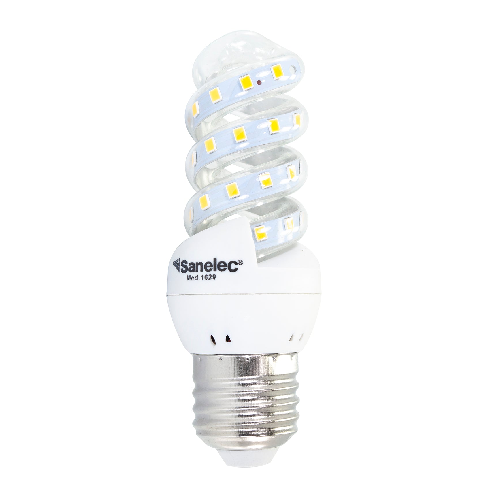 Foco Sanelec espiral LED 6W luz cálida mini - La nueva eléctrica